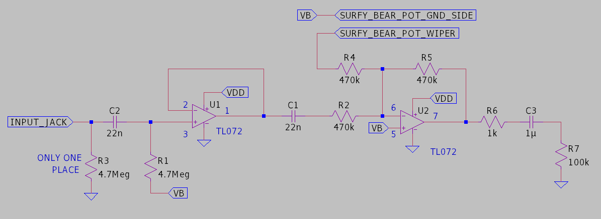 Surfy Bear Reverb: Mix mods